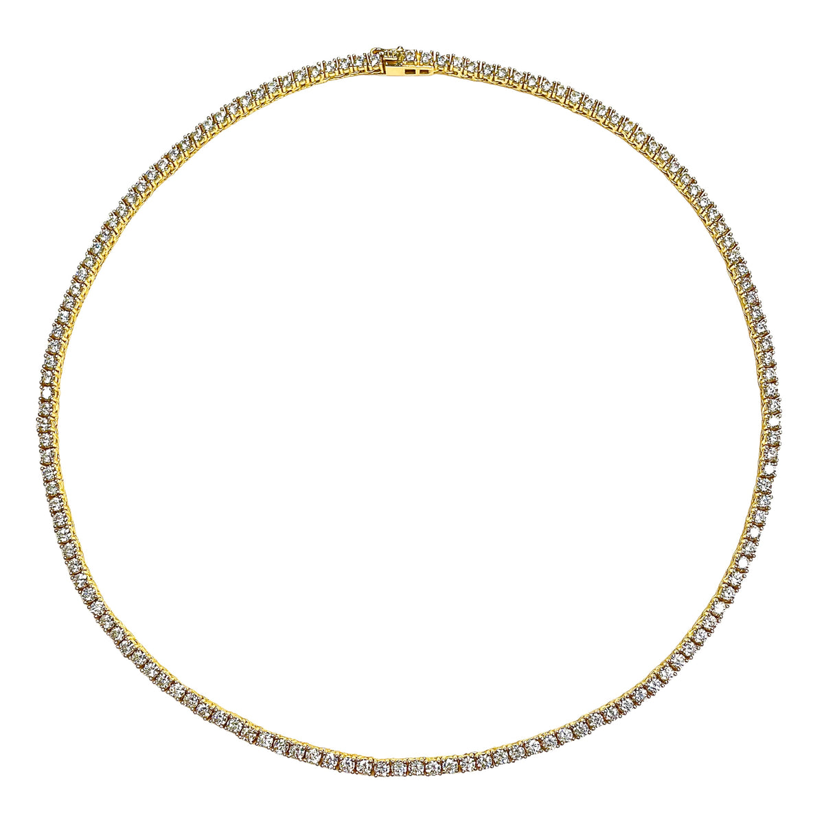 3mm Classic Tennis Necklace | Blank Paige Designs