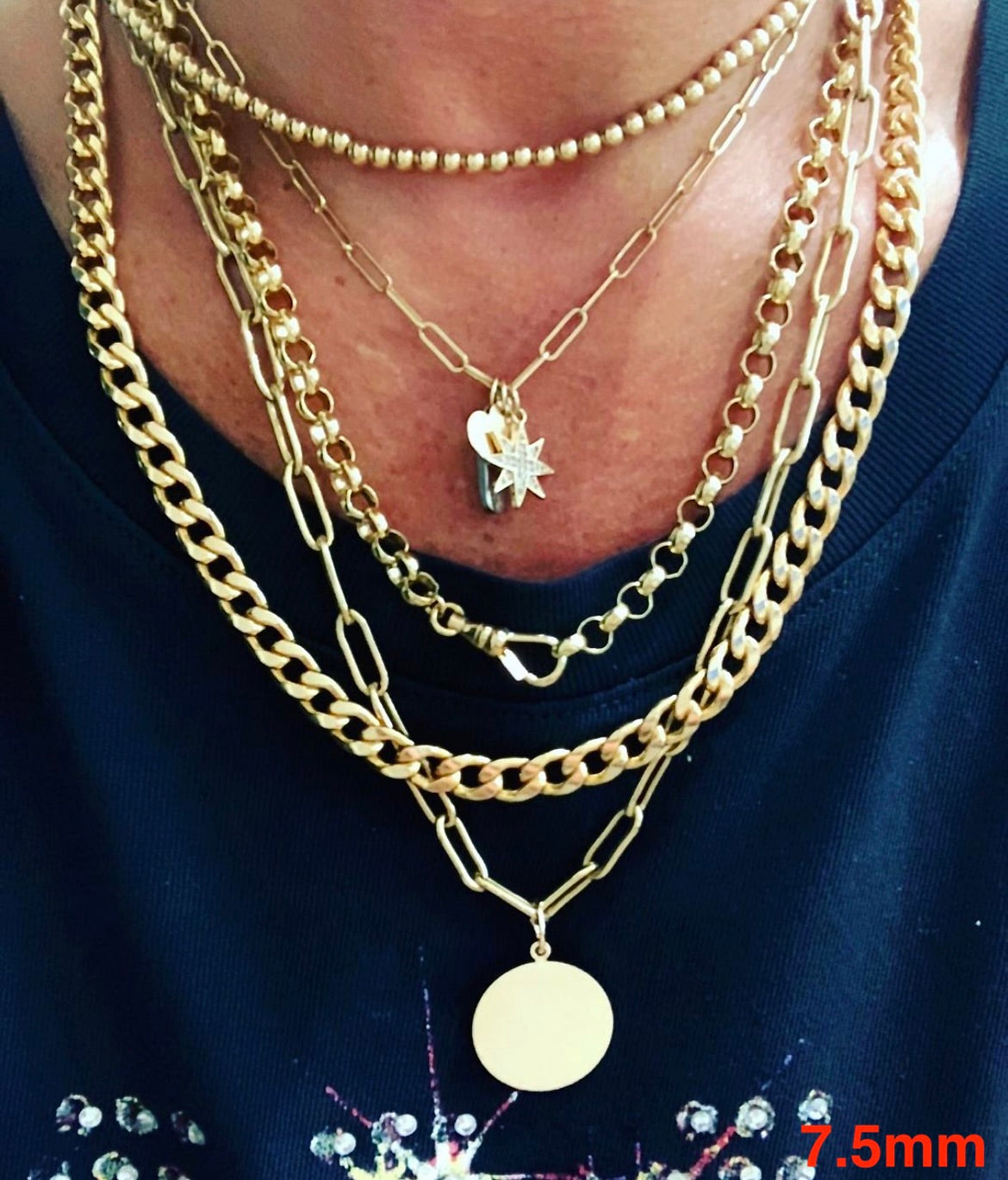 Cuban Necklace | Blank Paige Designs